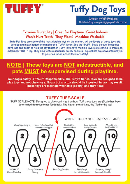 Tuffy Mighty Dinosaurs T-Rex Tough Soft Toy for Dogs - Pet Accessories ...