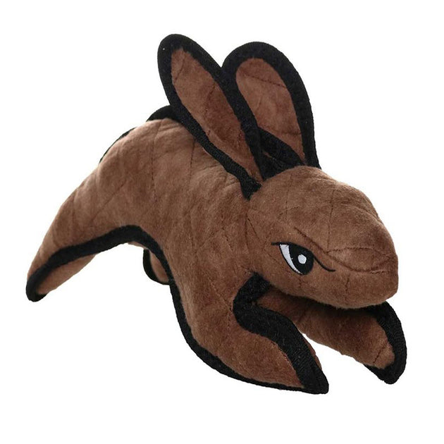 Tuffy Barnyard JR Rabbit Brown Tough Soft Toy for Dogs - Pet ...
